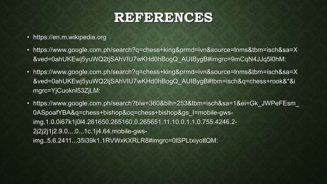 Chess powerpoint presentation | PPTX | Board Games and Puzzles | Games and Puzzles