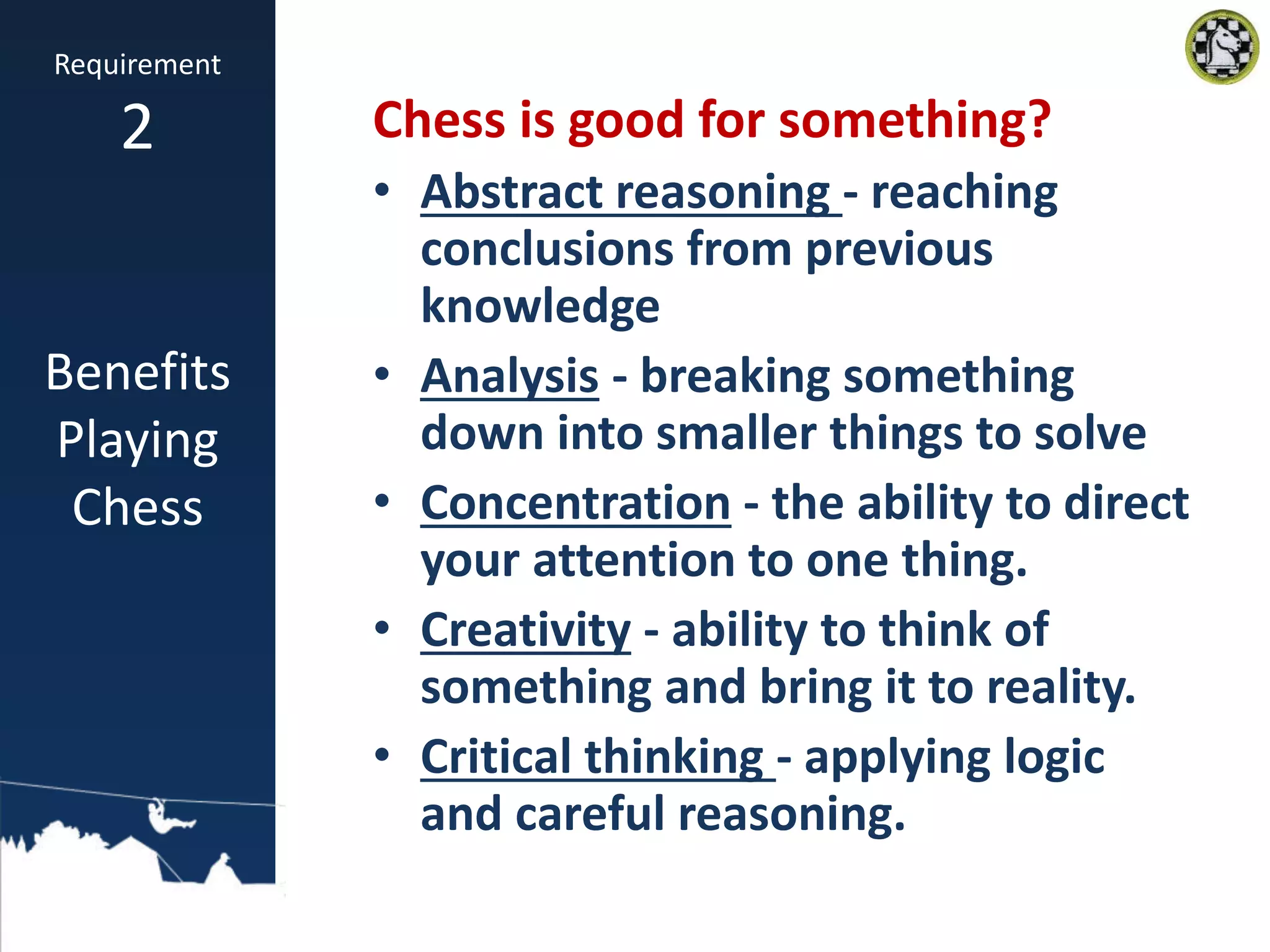 Chess Merit Badge Presentation | PPTX