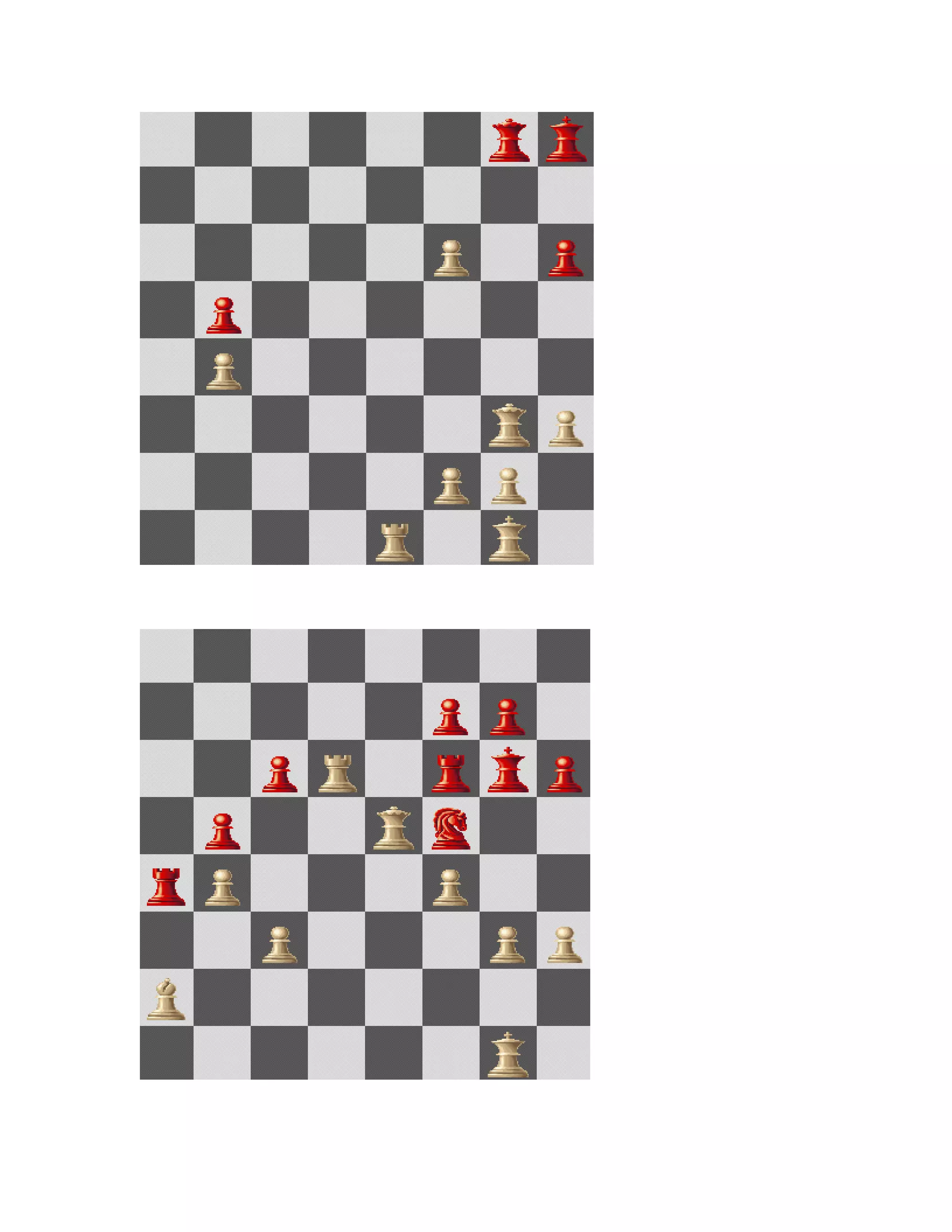 Chess puzzles mate in 2 | DOC