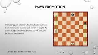 Chess rules for beginners part 3 | PPT
