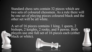 Informations about the History of the game Chess | PPT