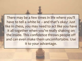 Top 10 Life Lessons Learned From Chess | PPTX