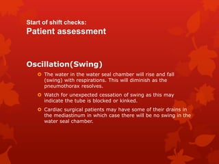 Chest Drain Managment | PDF