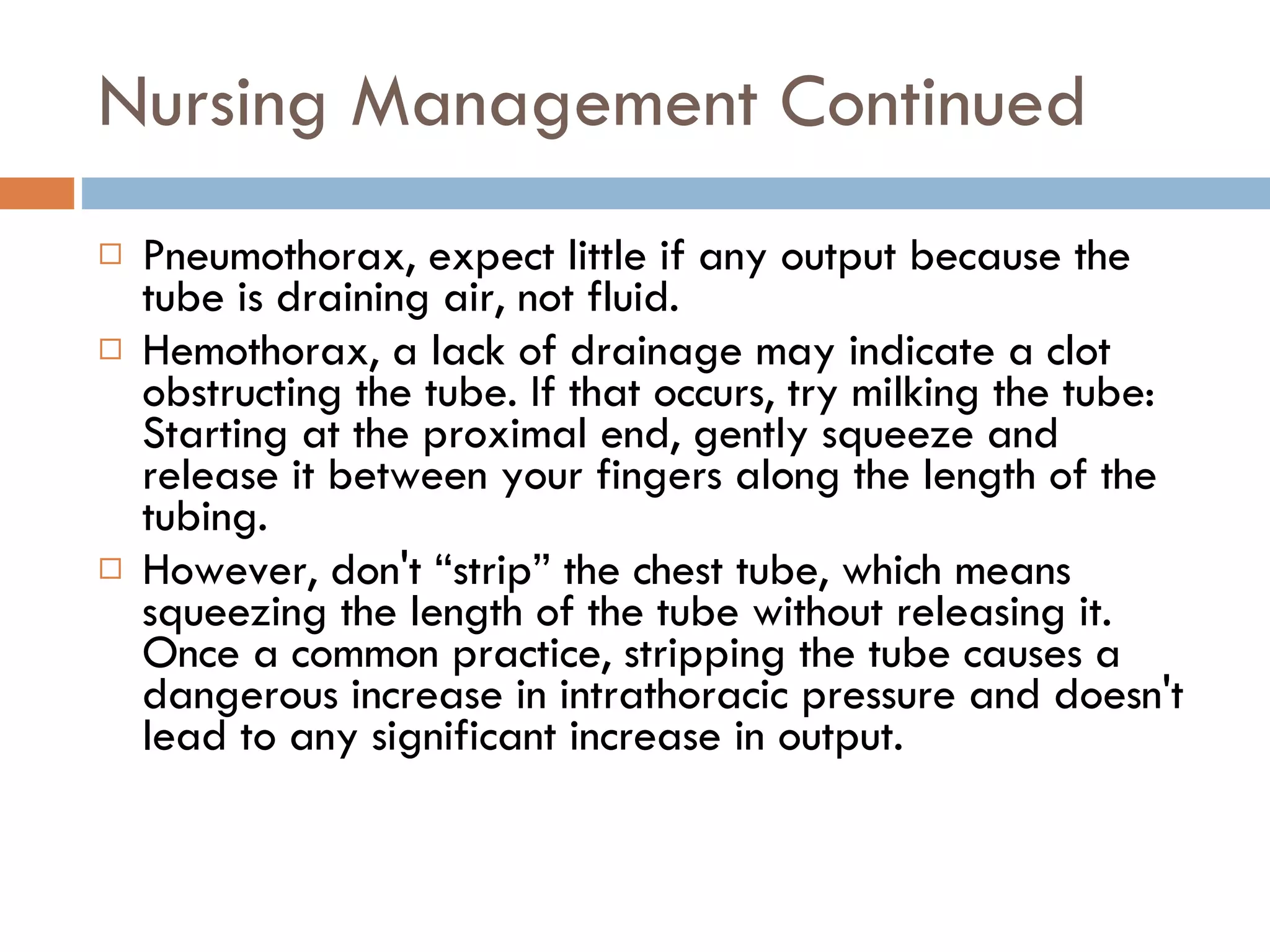 Chest Drainage | PPT