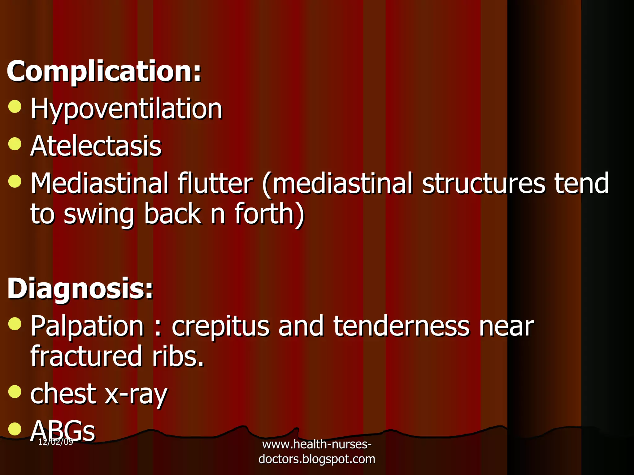 Chest Trauma | PPT