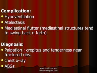 Chest Trauma | PPT