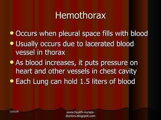 Chest Trauma | PPT