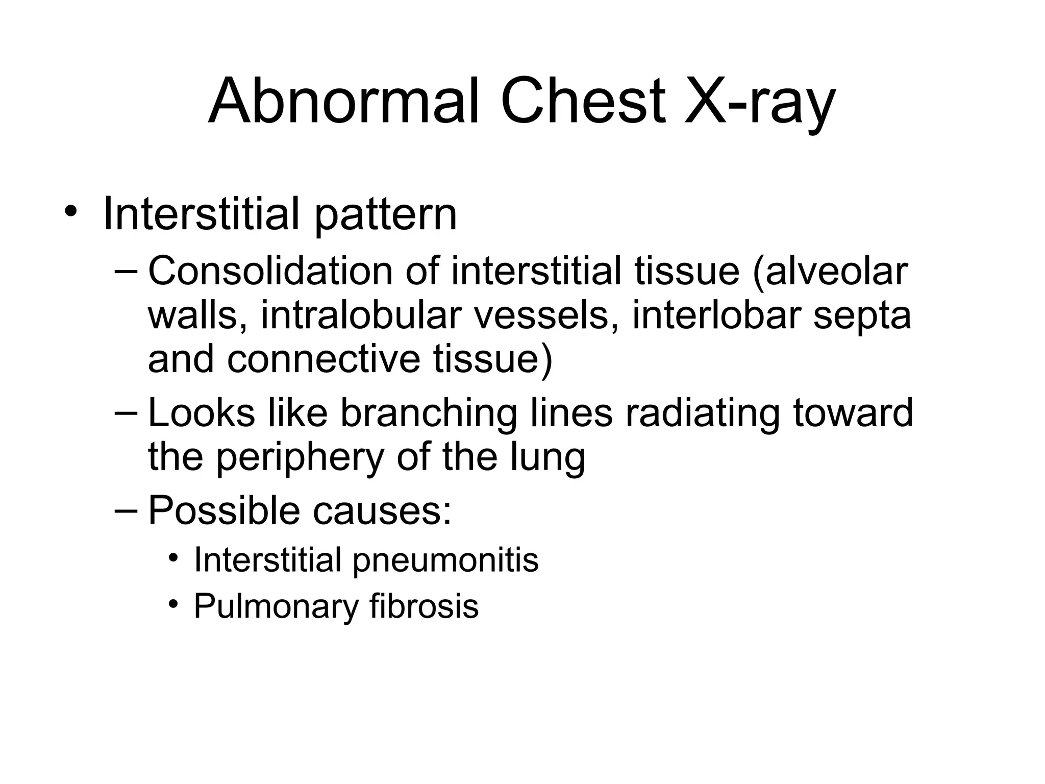 Chest X Ray Interpretation | PPT