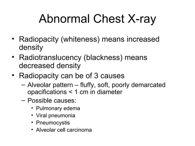 Chest X Ray Interpretation | PPT | Lung and Respiratory Health ...
