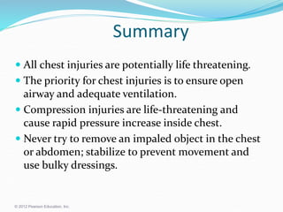 Chest%20injury.pptx111111111111111111111111111 | PPTX | First Aid ...