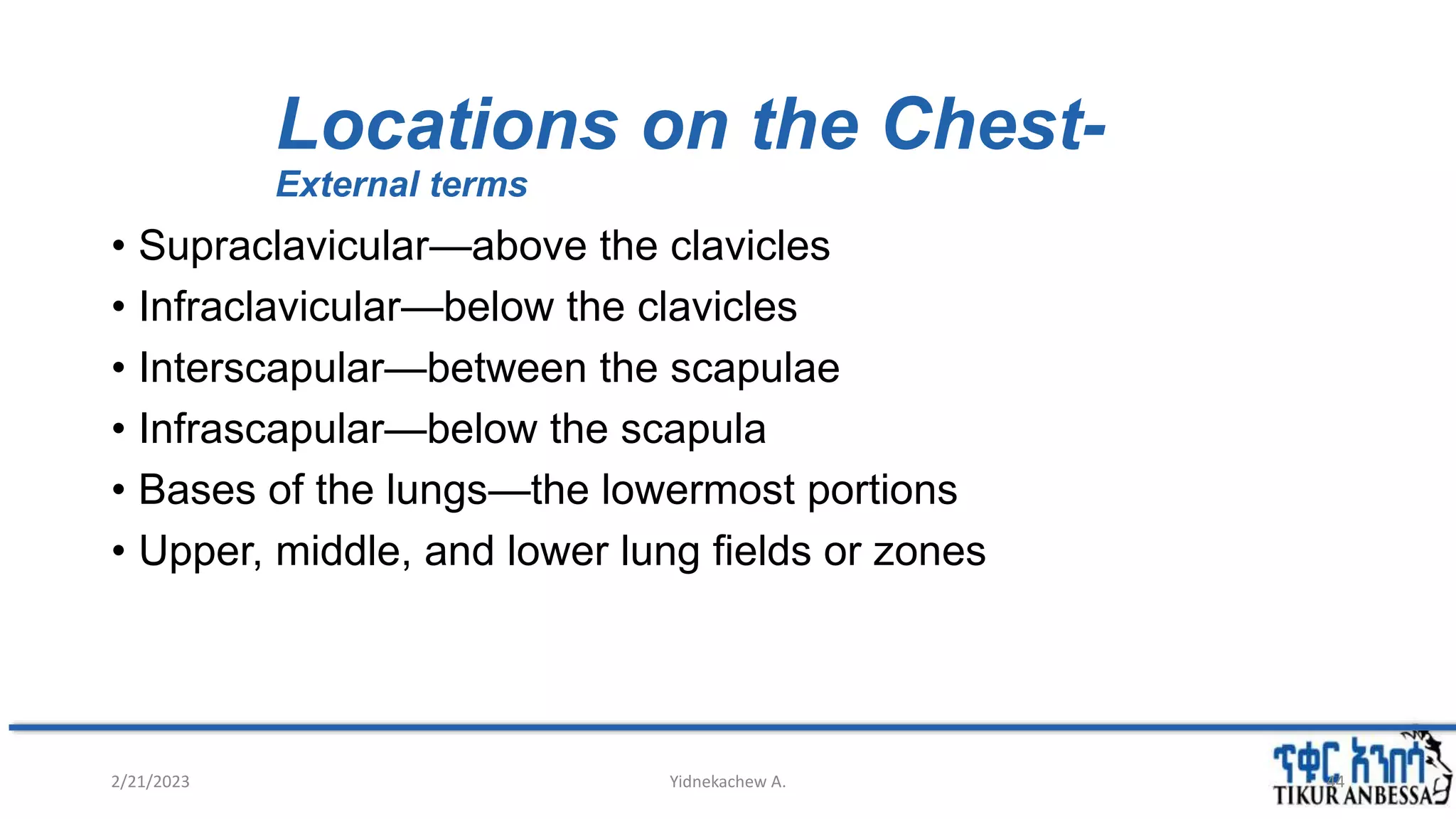 Chest, Abdomen and GUS.pptx