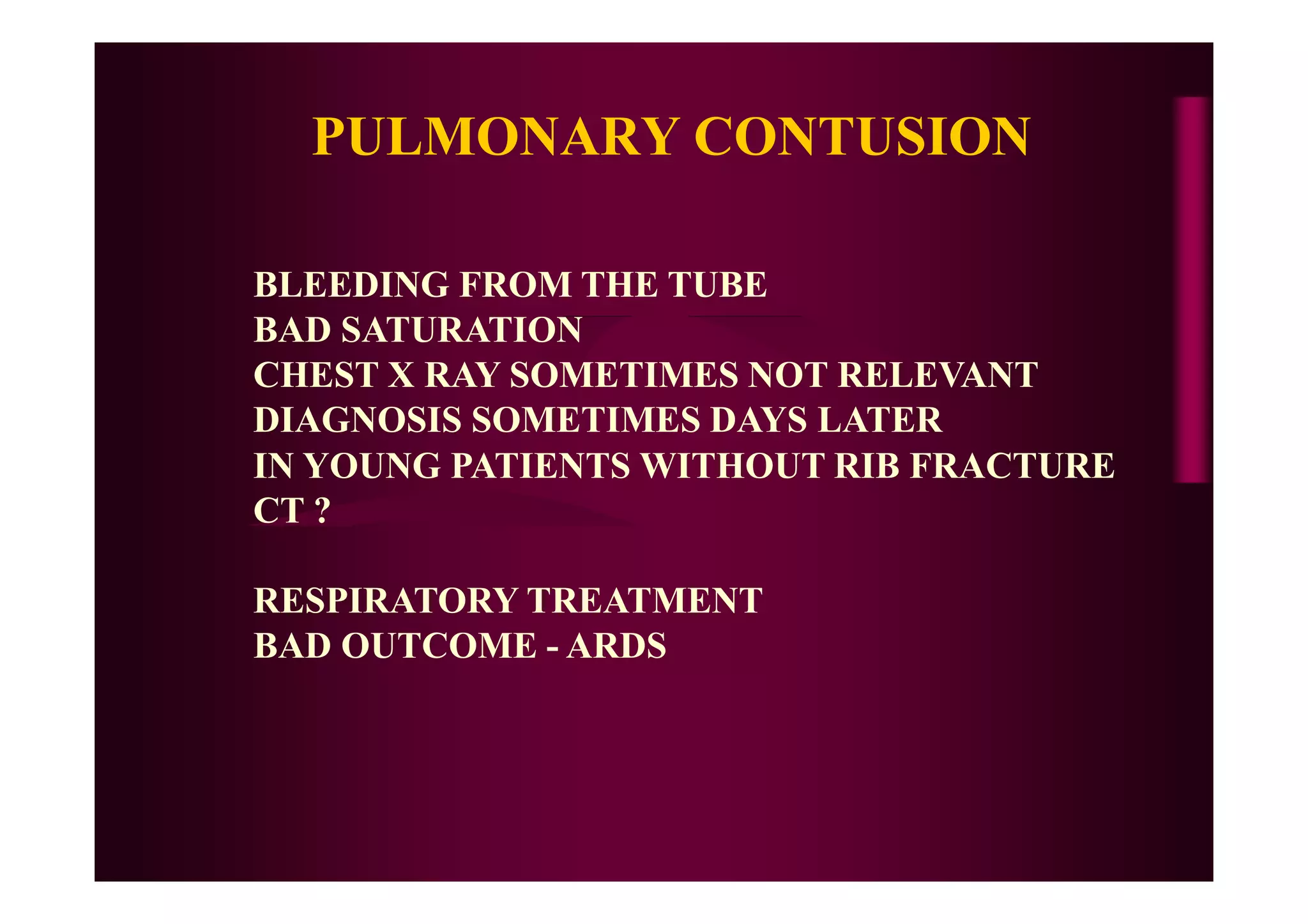 Chest and abdominal trauma | PPTX