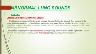 CHEST AUSCULTATION LUNGS SOUNDS & HEART SOUNDS ASSESSMENT murugesh.pptx