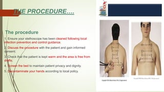 CHEST AUSCULTATION LUNGS SOUNDS & HEART SOUNDS ASSESSMENT murugesh.pptx