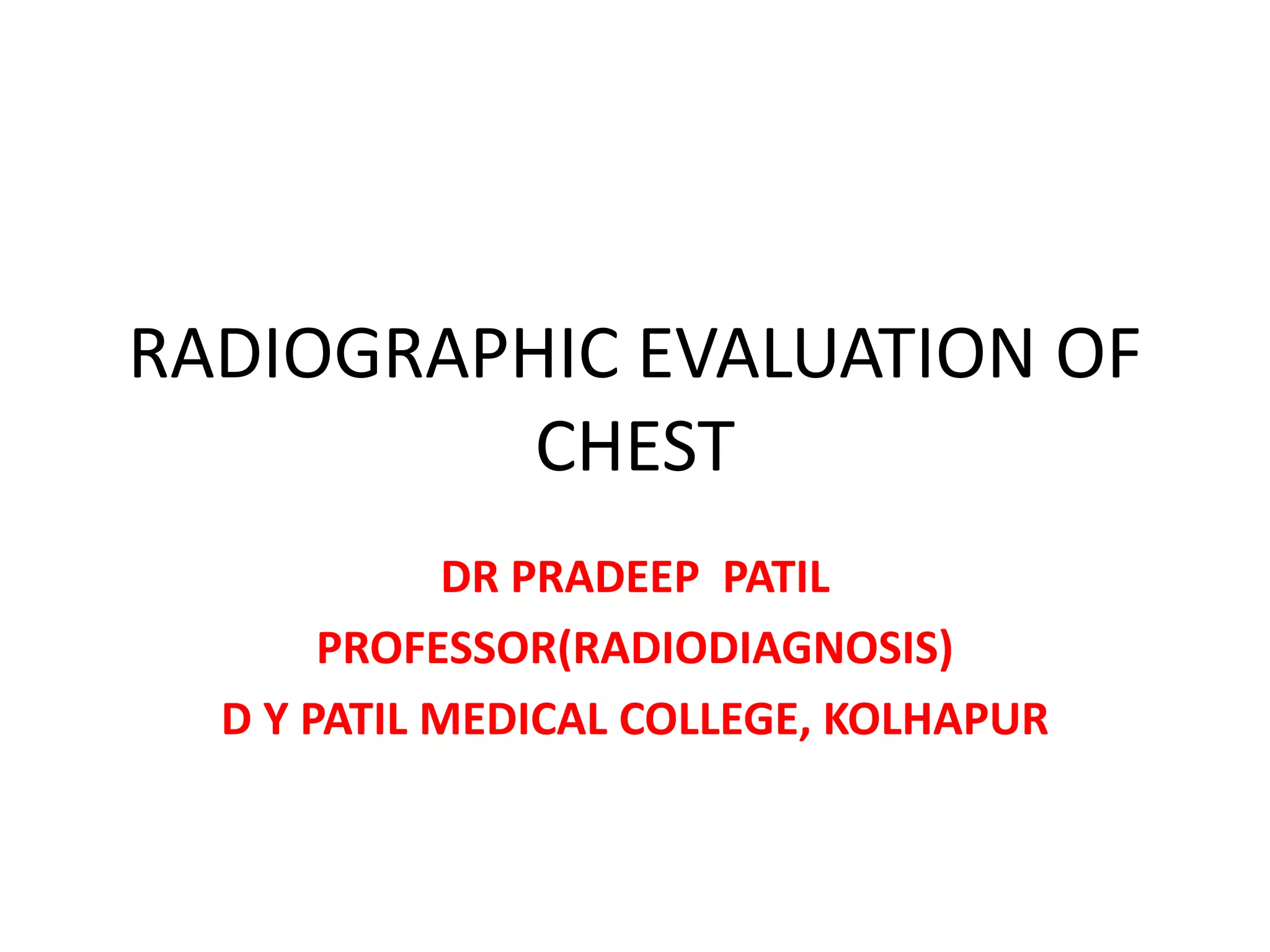 Chest basics + usg dr patil 21818 | PPTX