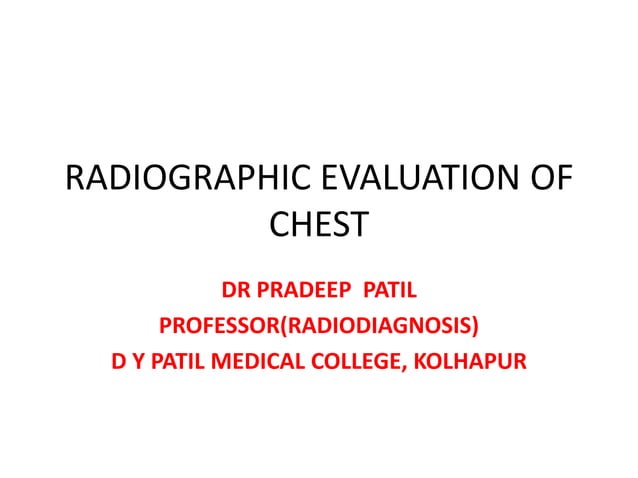 Chest basics + usg dr patil 21818 | PPTX