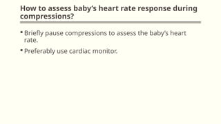 chest compressions in children (Basic Life Support) .pptx