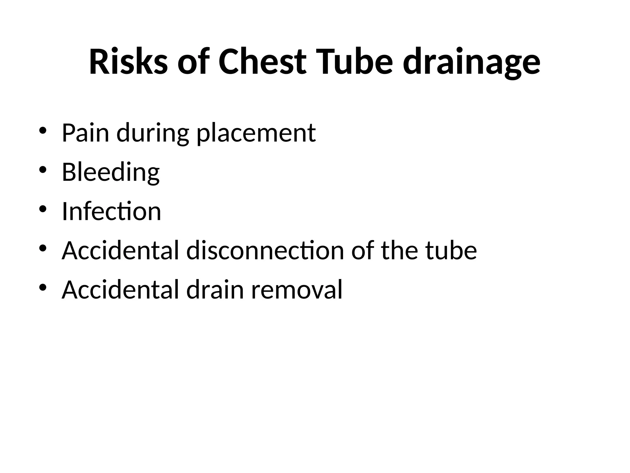 Chest Drainage.pptx..................... | PPTX | Lung and Respiratory ...
