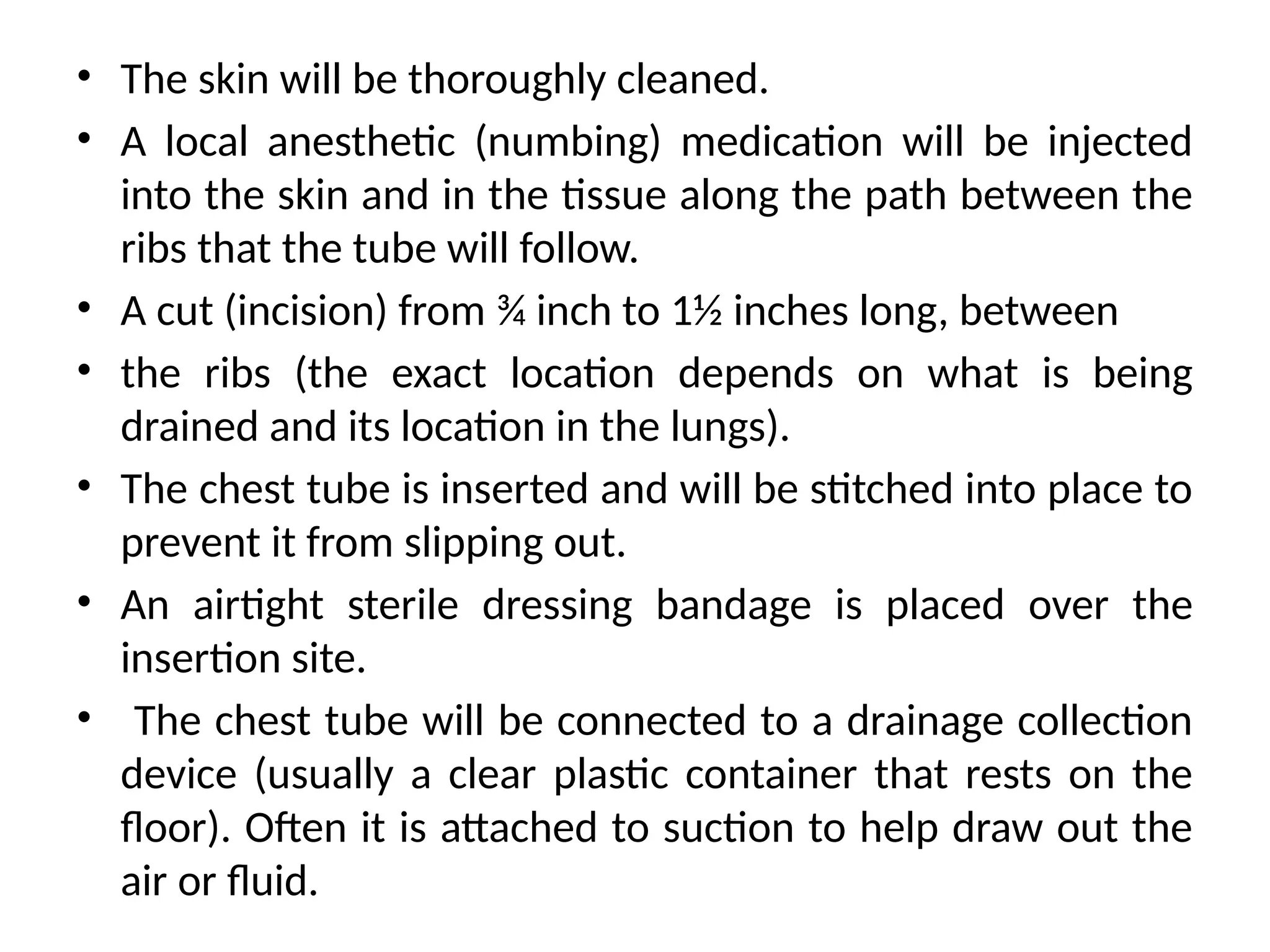 Chest Drainage.pptx..................... | PPTX | Lung and Respiratory ...