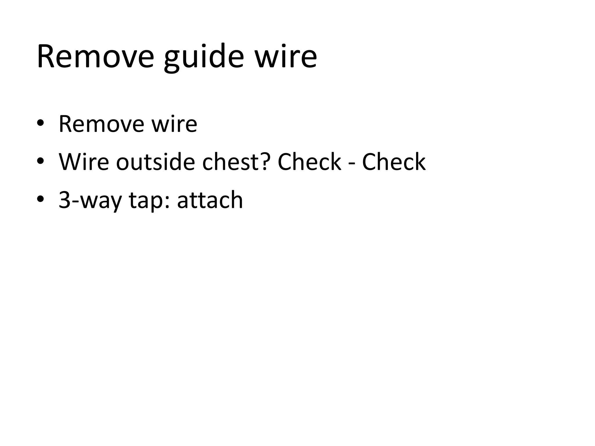 Chest Drain Protocol V8 Ppt