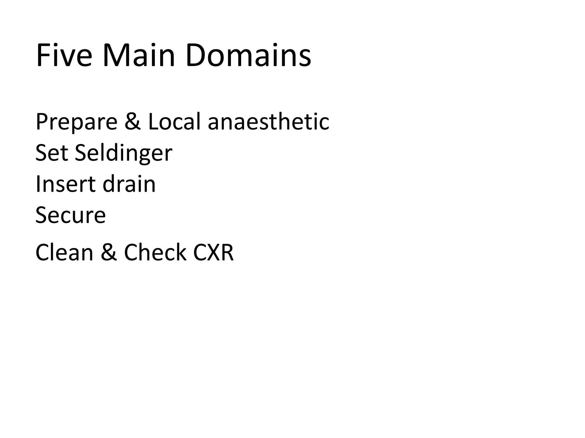 Chest drain protocol v8 | PPT