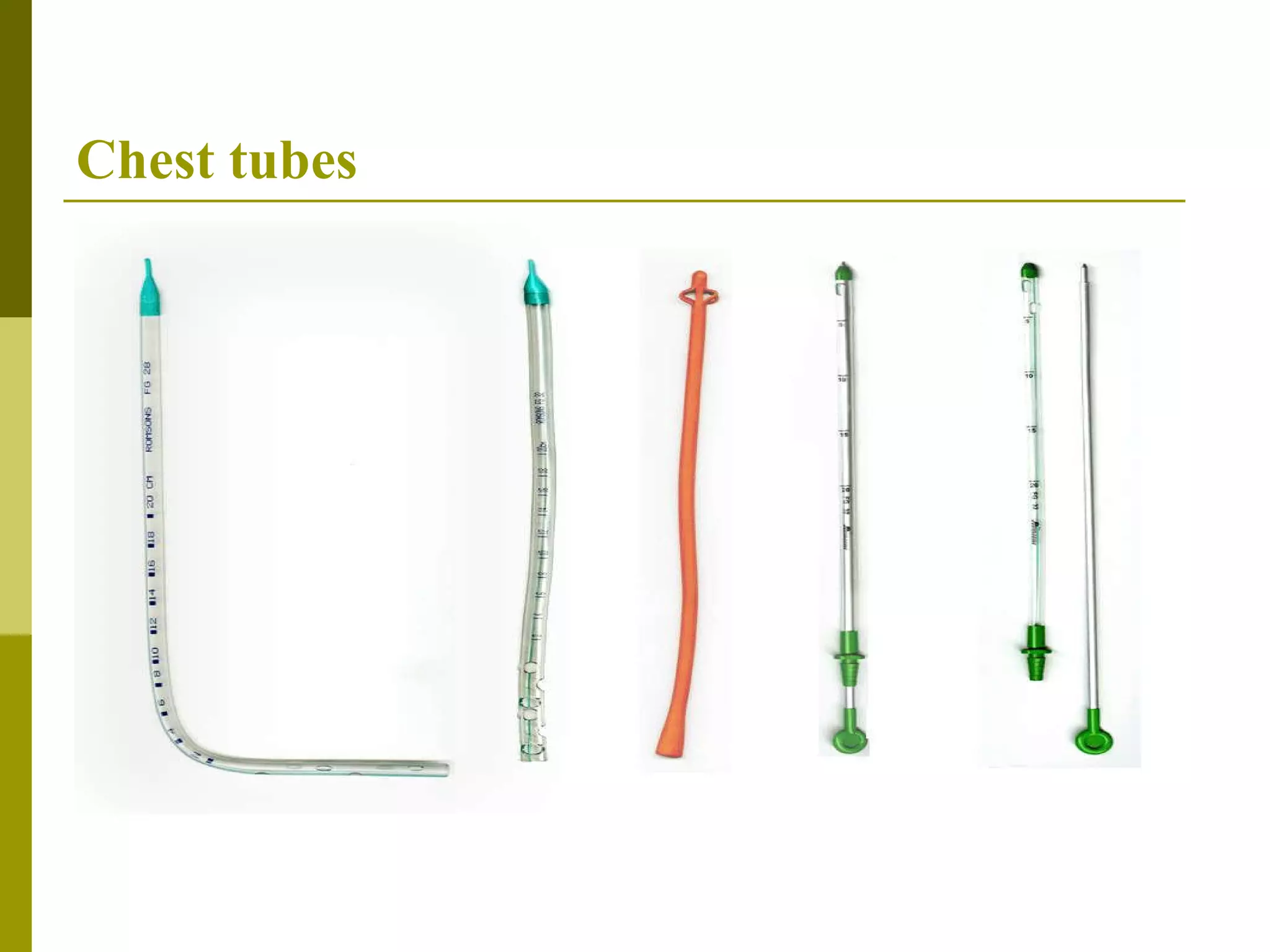Chest Drains | PPT