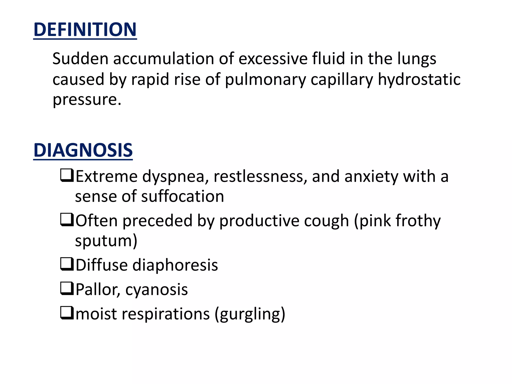 Chest emergencies | PPTX