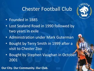 Chester FC Presentation | PPS