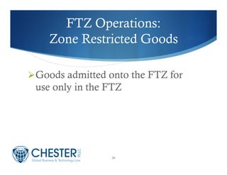 Foreign Trade Zones (FTZ) Basics: Creating Profit with Savings | PDF