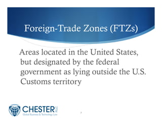 Foreign Trade Zones (FTZ) Basics: Creating Profit with Savings | PDF ...