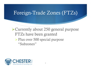 Foreign Trade Zones (FTZ) Basics: Creating Profit with Savings | PDF