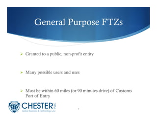 Foreign Trade Zones (FTZ) Basics: Creating Profit with Savings | PDF