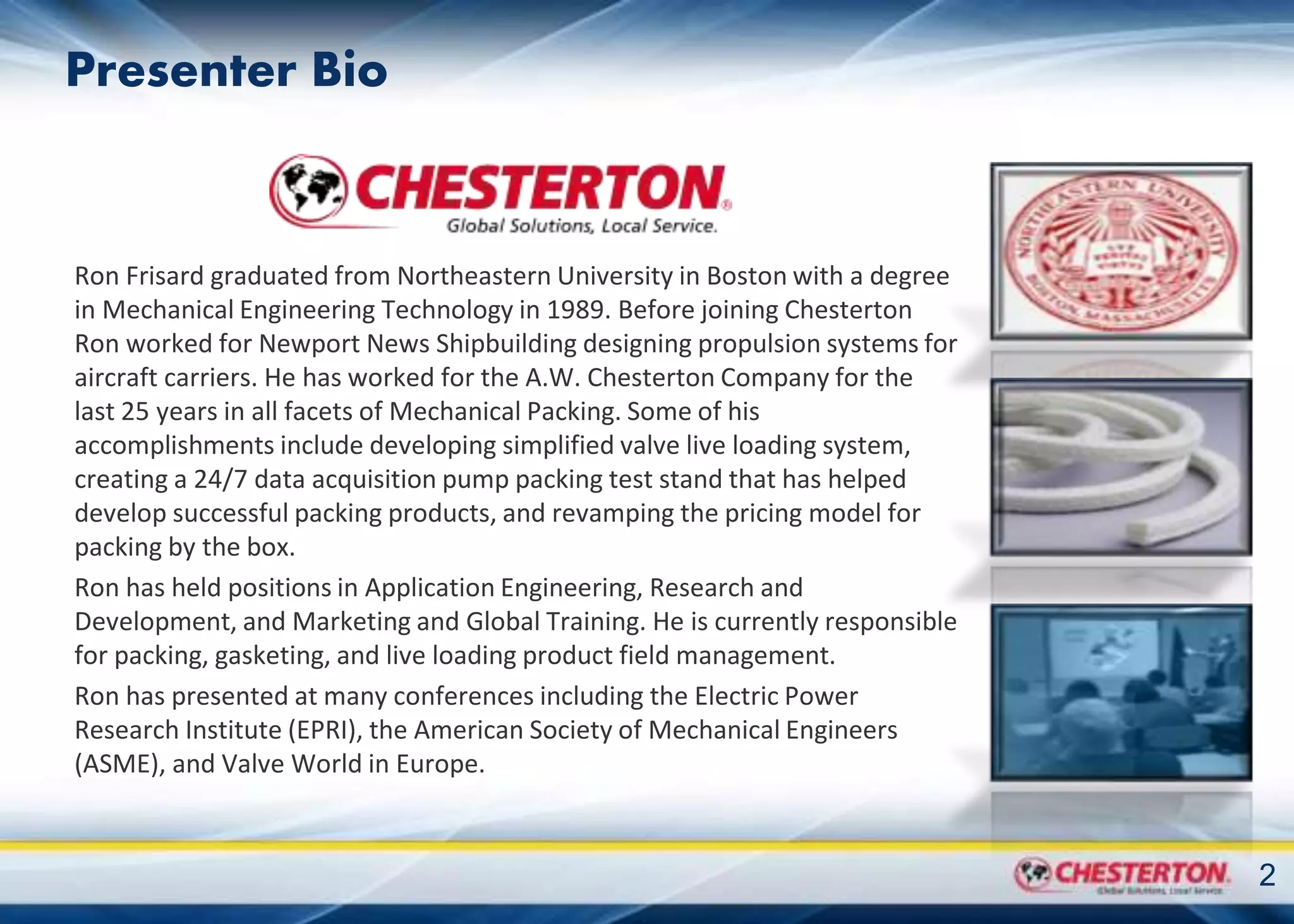 Chesterton's Best Practices for Reducing Methane Emissions for Valve ...