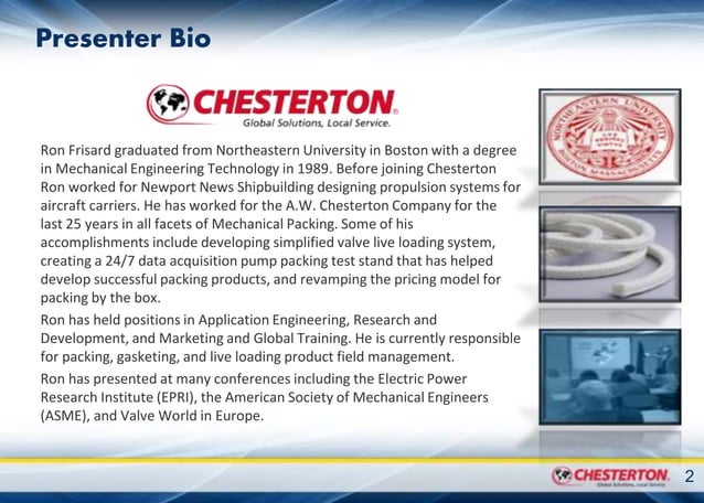 Chesterton's Best Practices for Reducing Methane Emissions for Valve ...