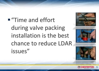 Chesterton's Best Practices for Reducing Methane Emissions for Valve ...