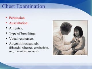 Chest examination | PPT