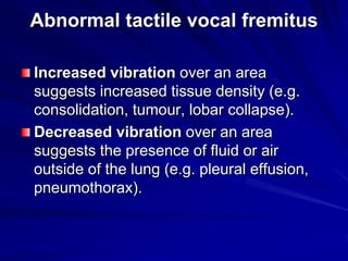 Chest examination magdi sasi2021 | PPT
