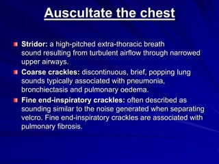 Chest examination magdi sasi2021 | PDF