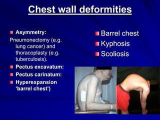 Chest examination magdi sasi2021 | PPT