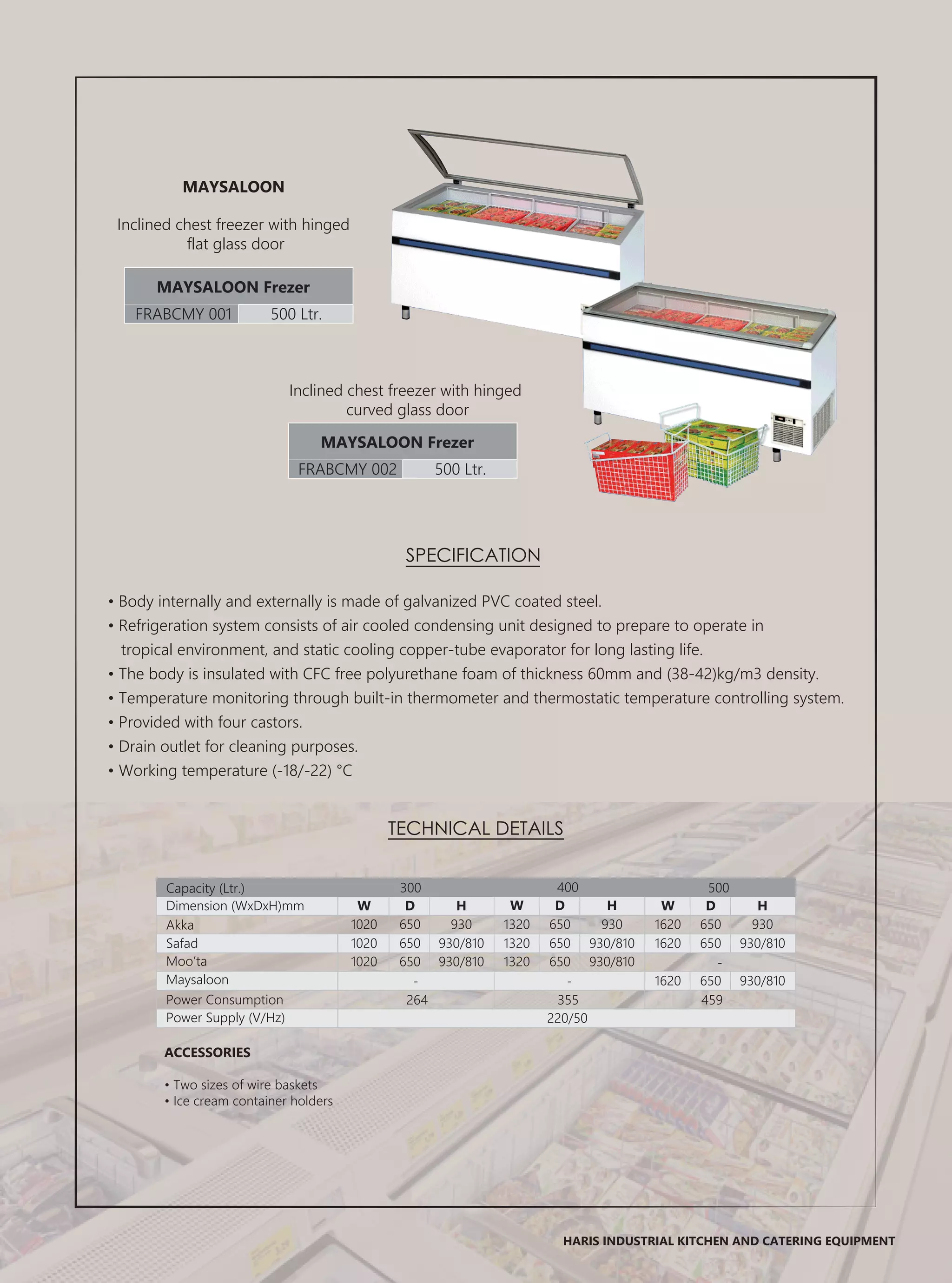 CHEST FREEZERS | PDF