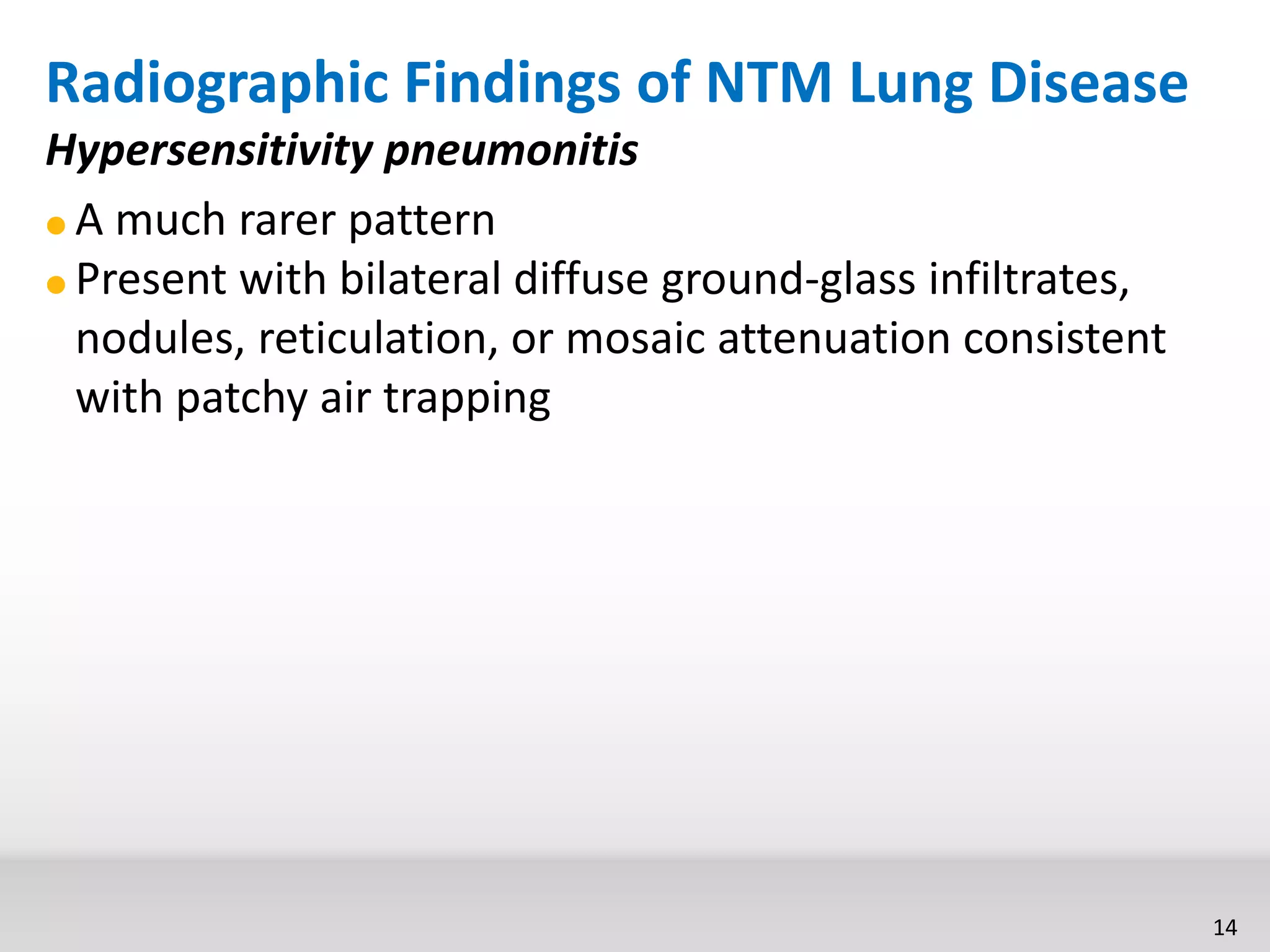 Chest imaging of ntm pulmonary disease2 | PDF