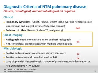 Chest imaging of ntm pulmonary disease2 | PDF