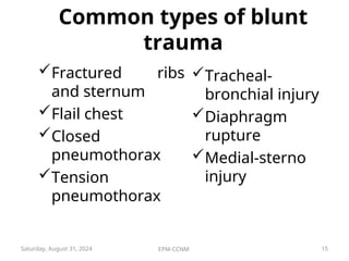 CHEST INJURIES- medical surgical nursing.ppt