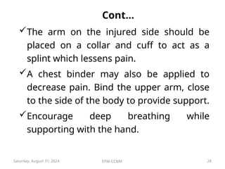 CHEST INJURIES- medical surgical nursing.ppt