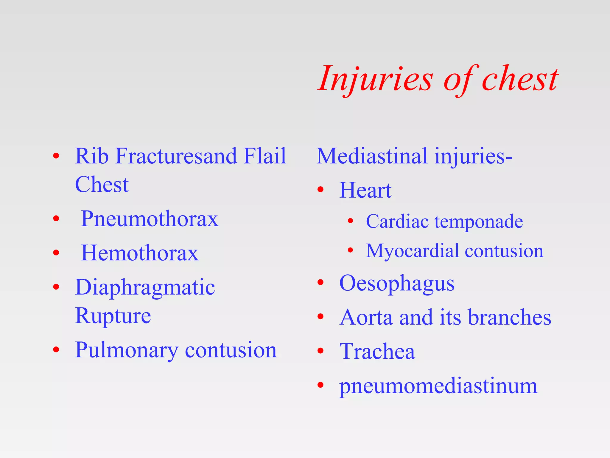 Chest injuries and hemothorax.pptx