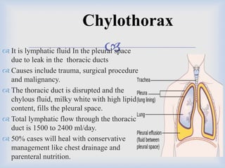 Chest injury | PPTX