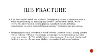 chest injury.pptx, hemothorax# pneumothorax # management | PPTX