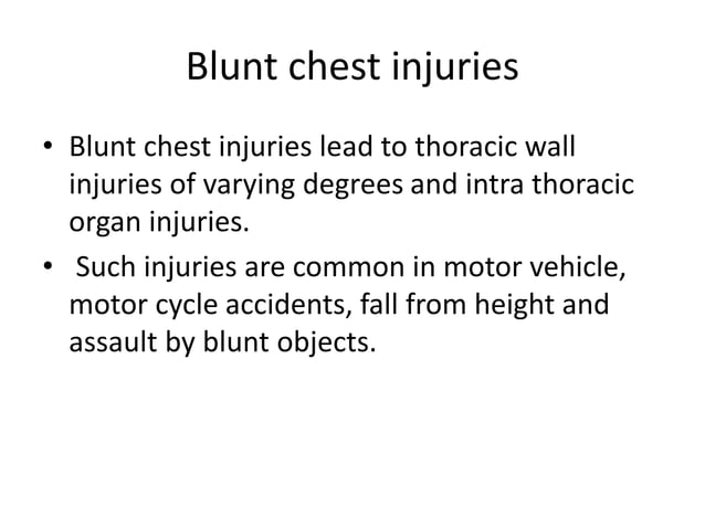Chest injuries and related medical conditions.pptx