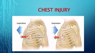 chest injury, definition, causes , clinical manifestation, management ...
