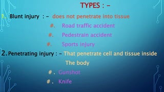 chest injury, definition, causes , clinical manifestation, management ...
